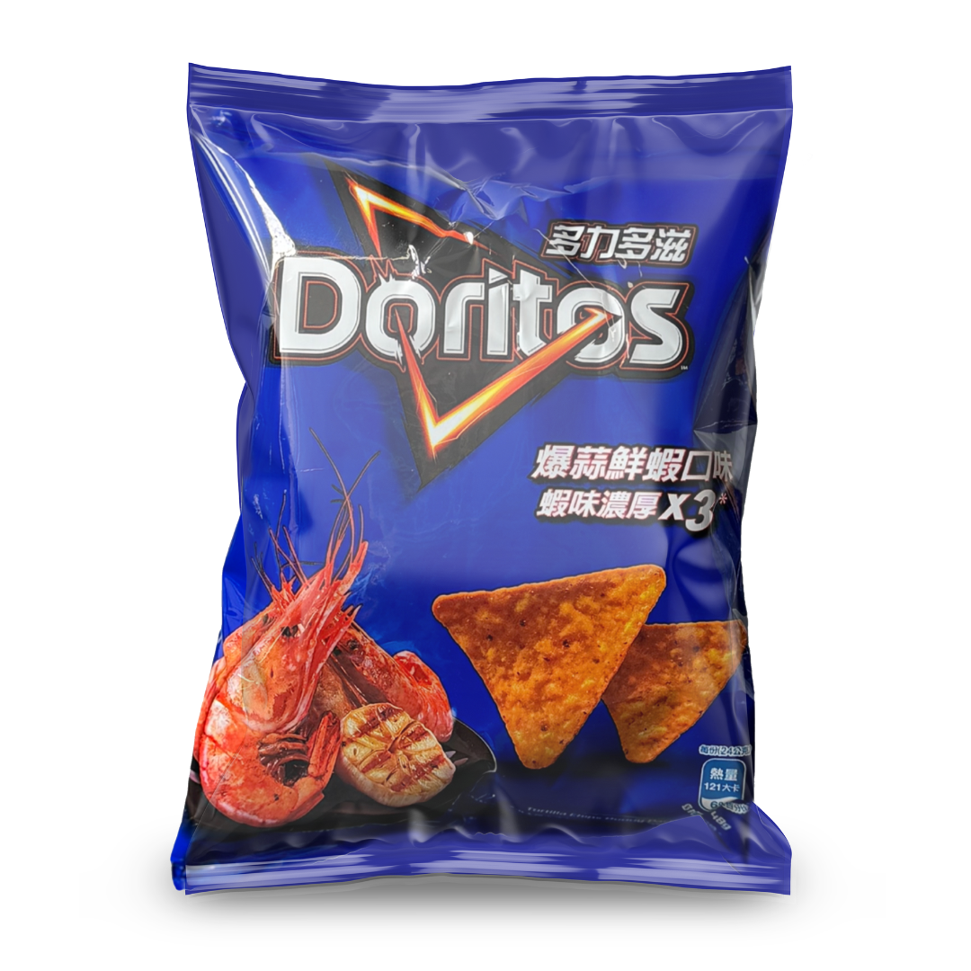 Doritos 48g x 12 (TAIWAN) Garlic Shrimp – Worldwide Snacks INC