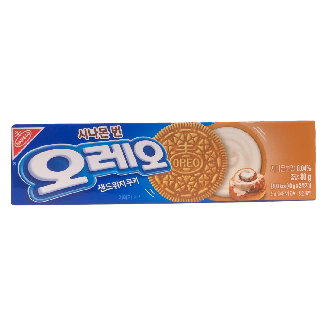 Oreo 80g x 24 (SOUTH KOREA) Cinnamon Bun – Worldwide Snacks INC